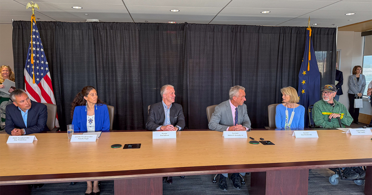 Press Conference at Alaska Native Tribal Health Consortium | HHS.gov